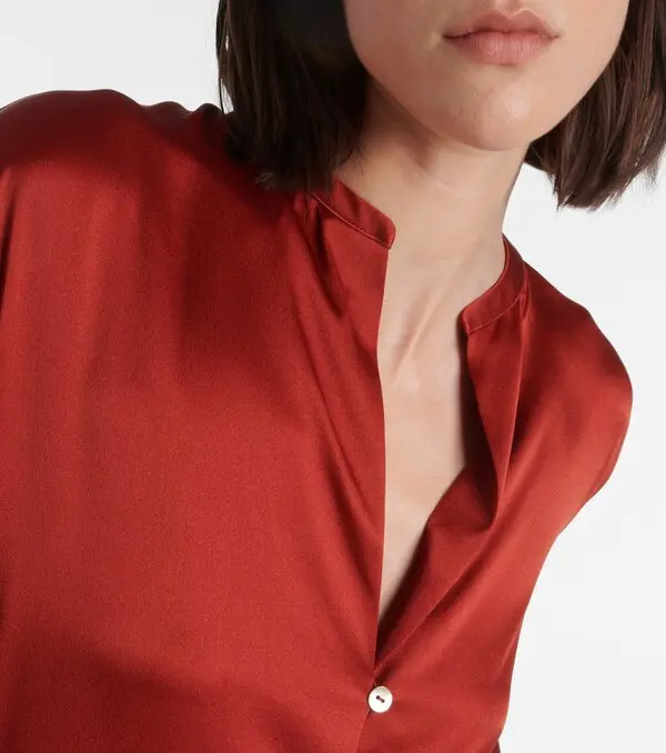 Vince Silk Blouse