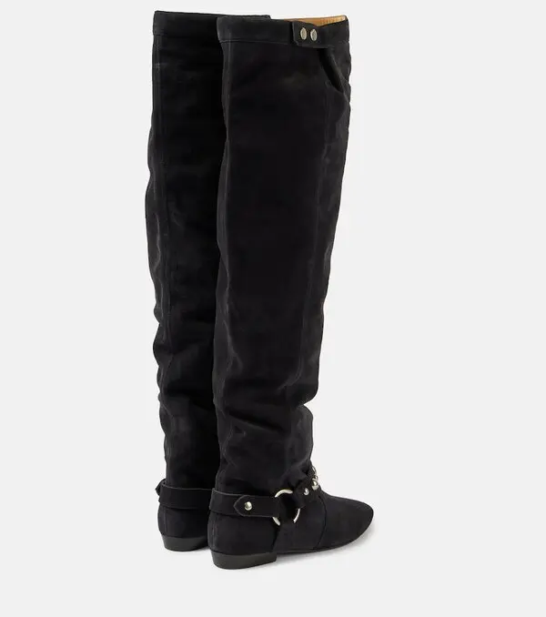 Isabel Marant Étoile Suede Over-the-knee Boots