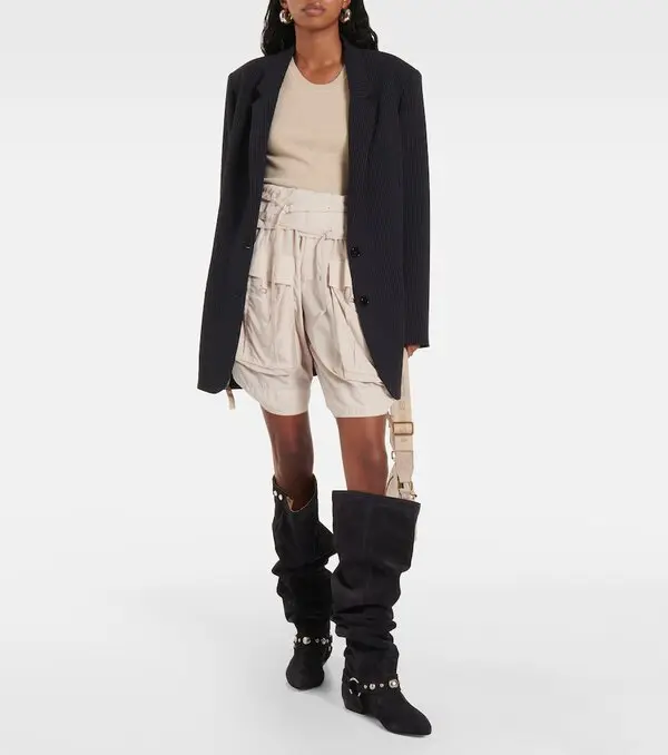 Isabel Marant Étoile Suede Over-the-knee Boots