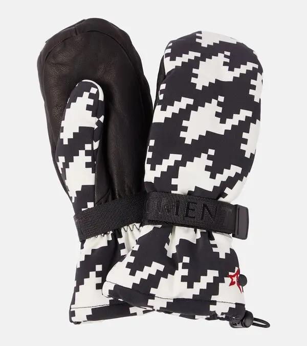 Perfect Moment Davos Printed Mittens