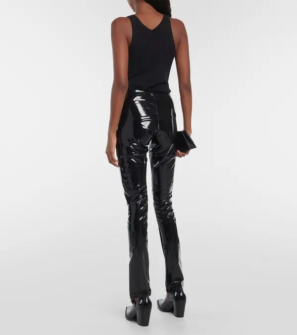 Junya Watanabe Vinyl Slim Trousers