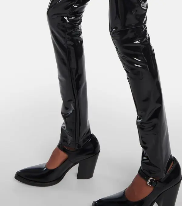 Junya Watanabe Vinyl Slim Trousers