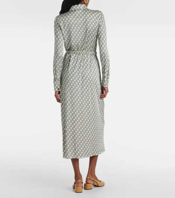 Tory Burch Printed Zebra Shirt Dress