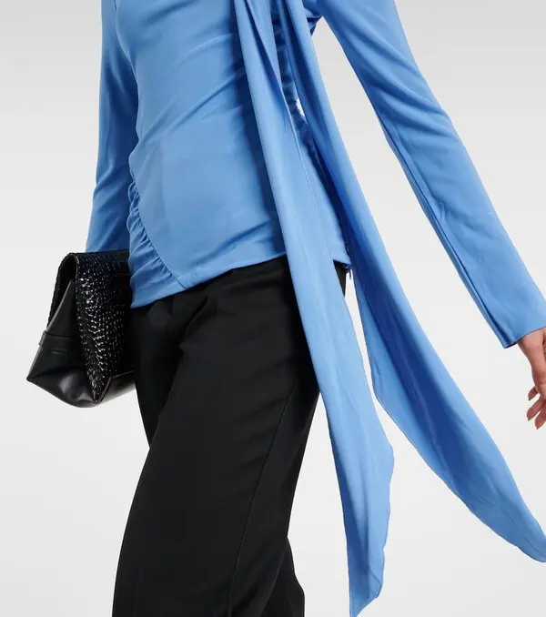 Victoria Beckham Tie-detail Top