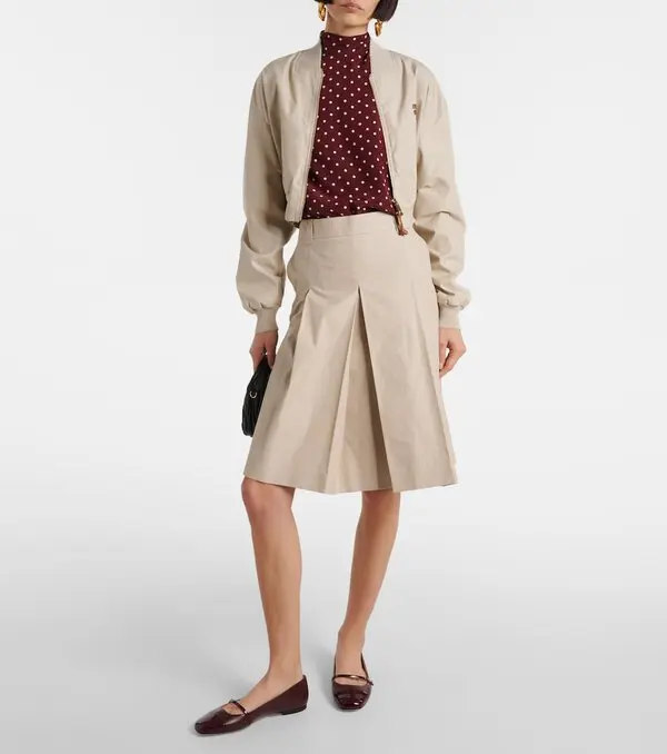 JIMMY CHOO Elisa Leather Mary Jane Flats