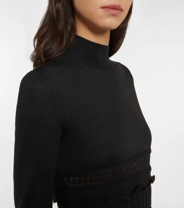 Alaïa Crinoline Wool Minidress