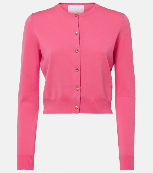 Carolina Herrera Virgin Wool Cardigan