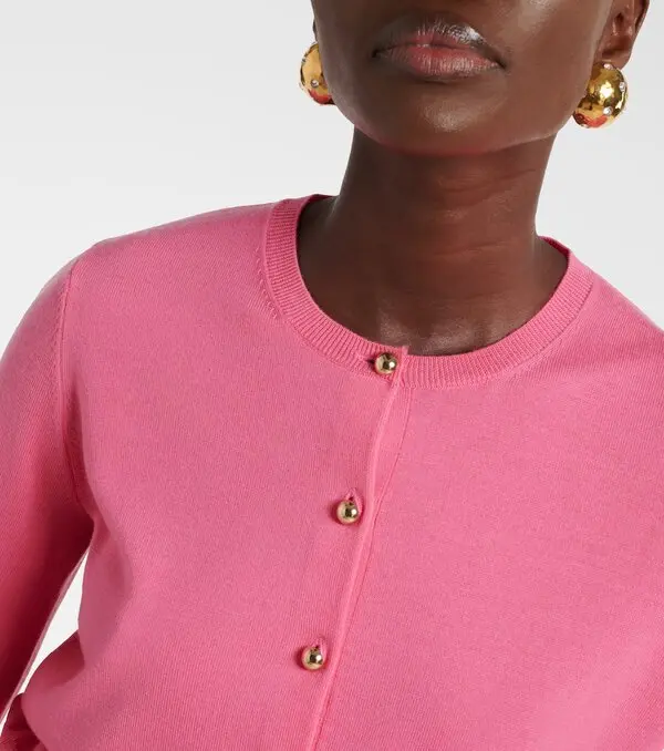 Carolina Herrera Virgin Wool Cardigan