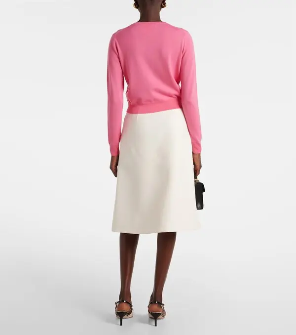 Carolina Herrera Virgin Wool Cardigan