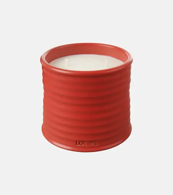 Loewe Tomato Leaves Medium Candle - Red