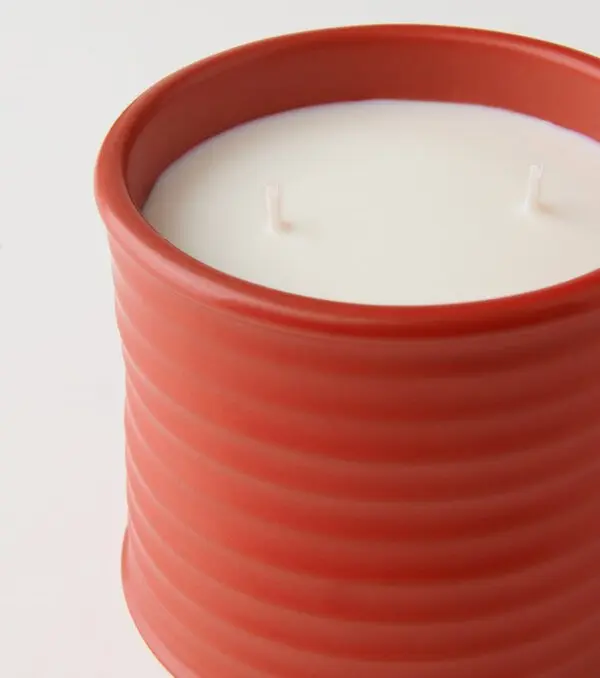 Loewe Tomato Leaves Medium Candle - Red