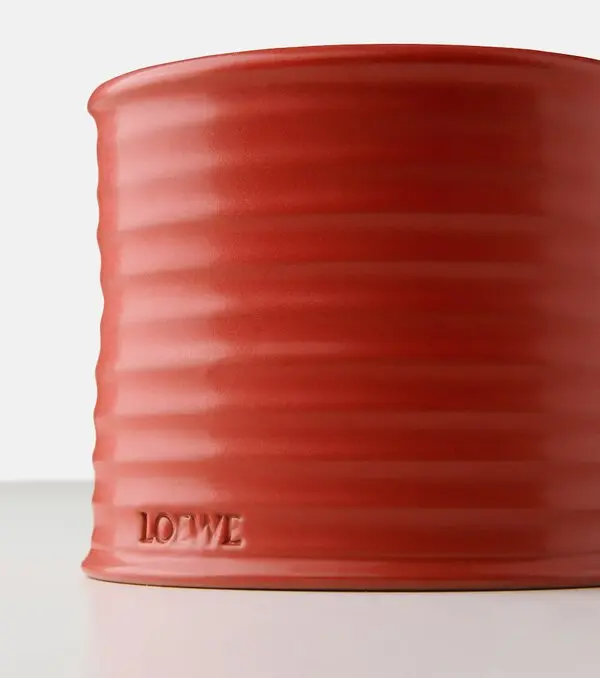 Loewe Tomato Leaves Medium Candle - Red