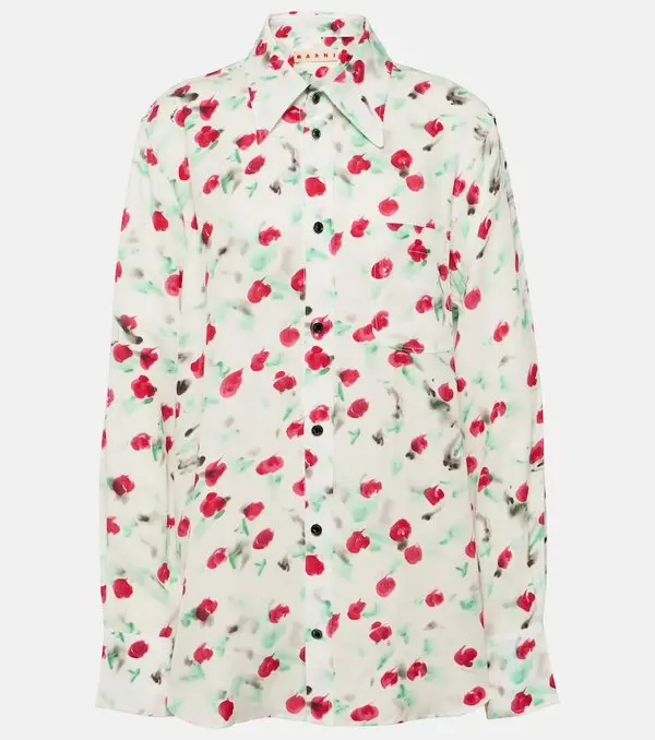 Marni Printed Viscose Shirt - Multicoloured