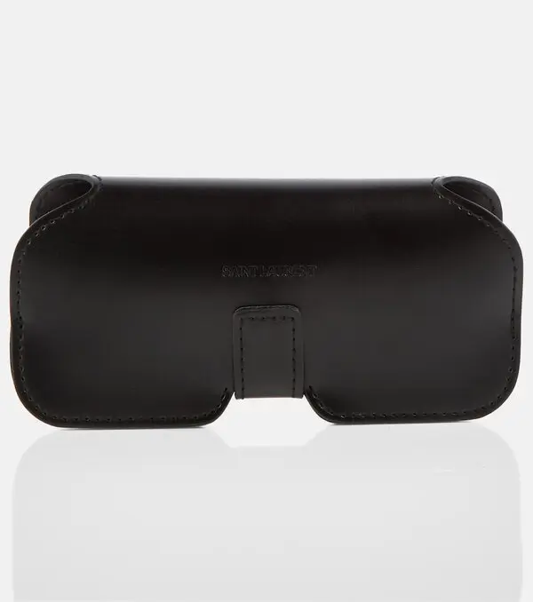 Saint Laurent Aviator Acetate Sunglasses - Transparent