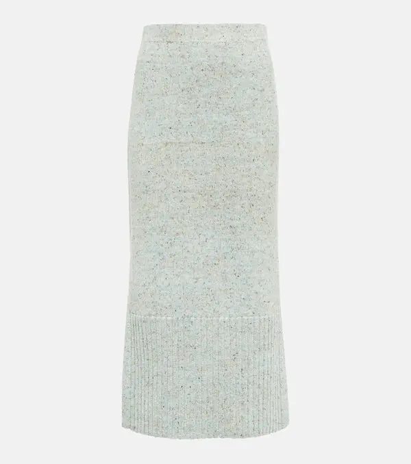 Ulla Johnson Kaiya High-rise Knit Midi Skirt