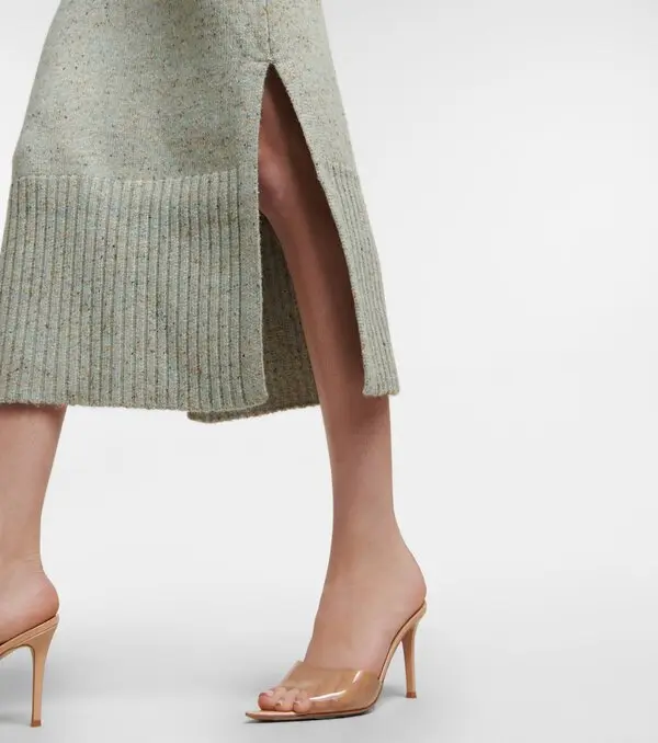 Ulla Johnson Kaiya High-rise Knit Midi Skirt