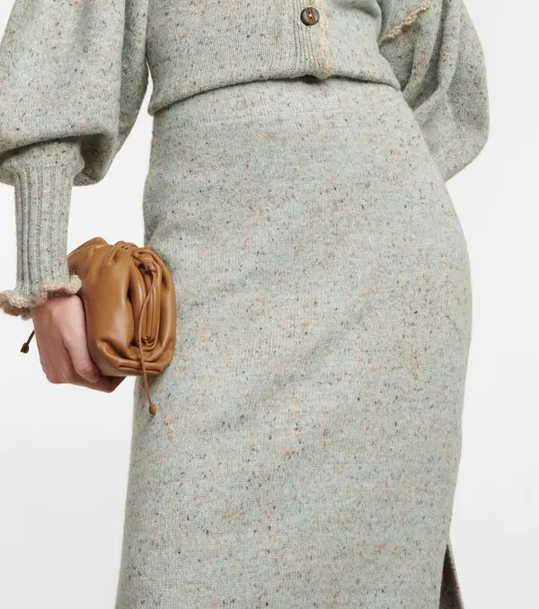 Ulla Johnson Kaiya High-rise Knit Midi Skirt