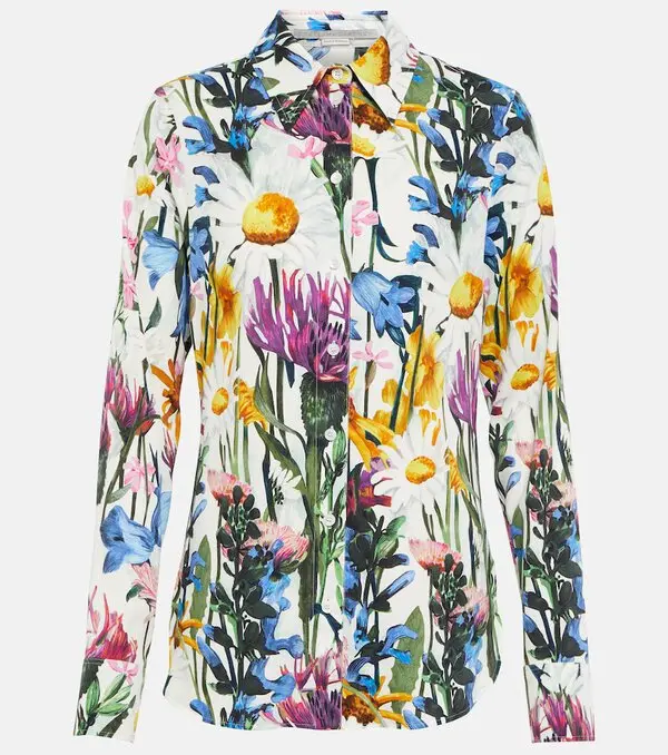 Stella McCartney Floral Print Shirt - Multicoloured