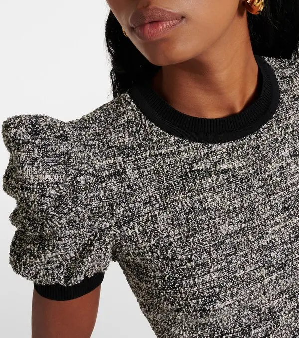 Max Mara Ieti Cotton-blend Midi Dress