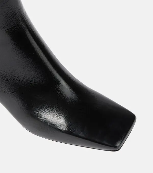 GIANVITO ROSSI Freeda Leather Ankle Boots