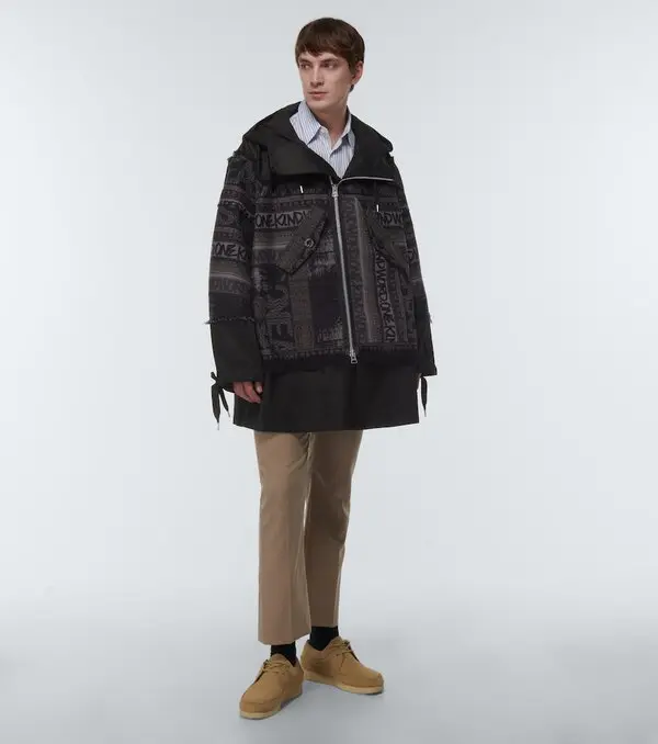 Sacai X Eric Haze Jacquard Jacket