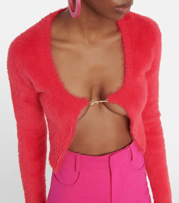 Jacquemus La Maille Neve Manches Longues Cardigan