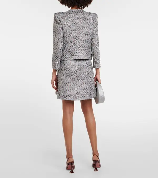 Veronica Beard Ferazia Metallic Tweed Jacket