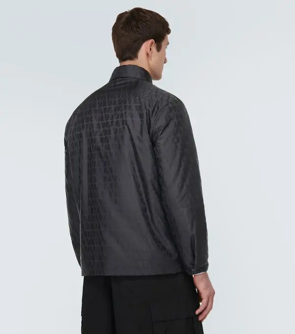 Valentino Garavani Toile Iconographe Reversible Zip-up Jacket