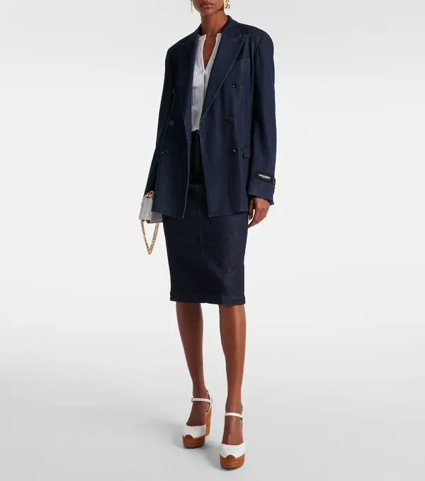 Dolce & Gabbana Denim Blazer