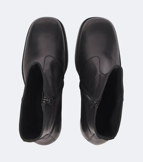 Our Legacy Camion Leather Ankle Boots