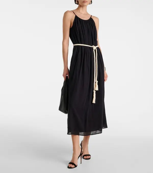Velvet By Graham & Spencer Lorelei Cotton Maxi Dress - Black