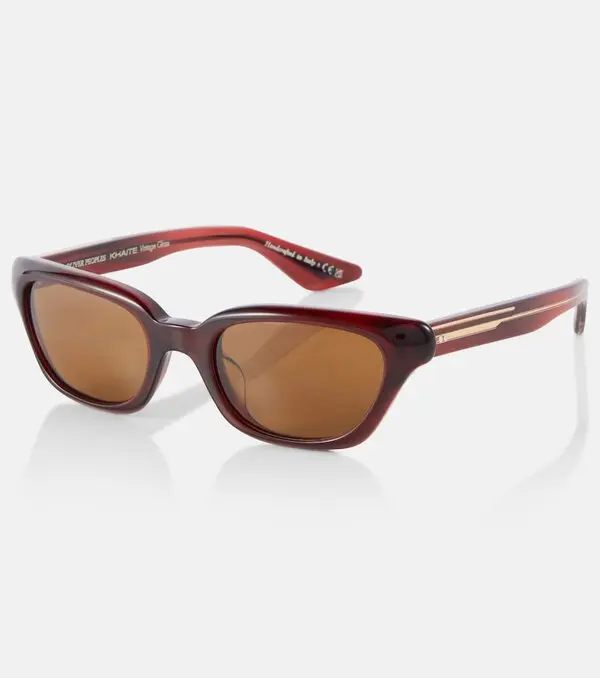 Khaite Cat-eye Sunglasses - Brown
