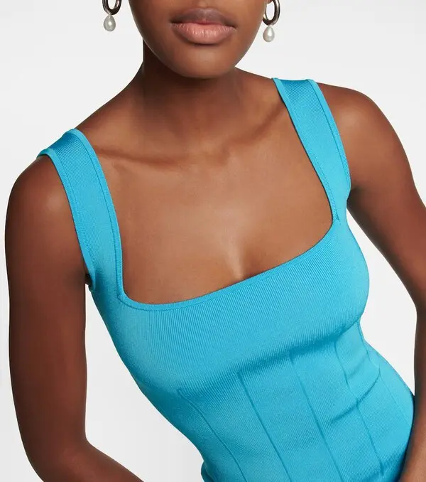 Galvan Atlanta Knit Midi Dress