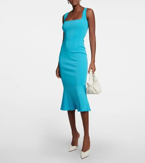 Galvan Atlanta Knit Midi Dress