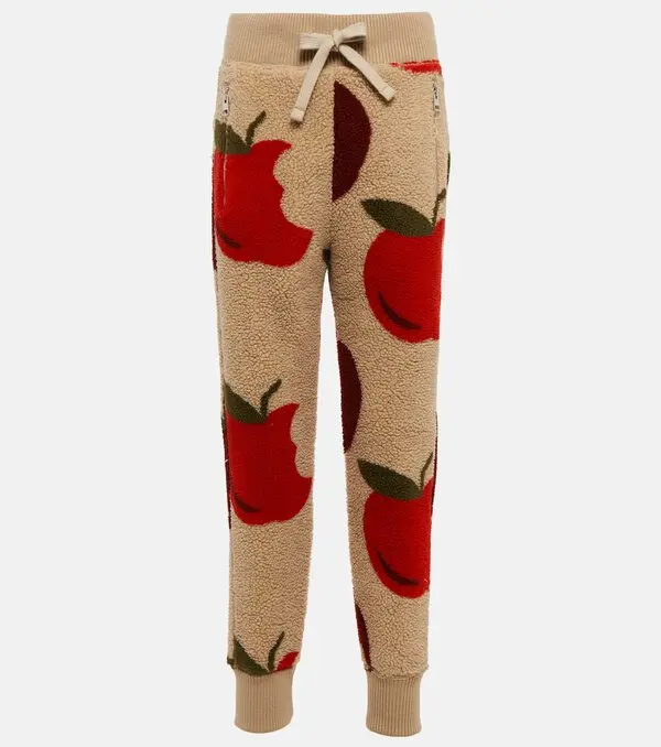 JW Anderson Printed Fleece Sweatpants - Multicoloured