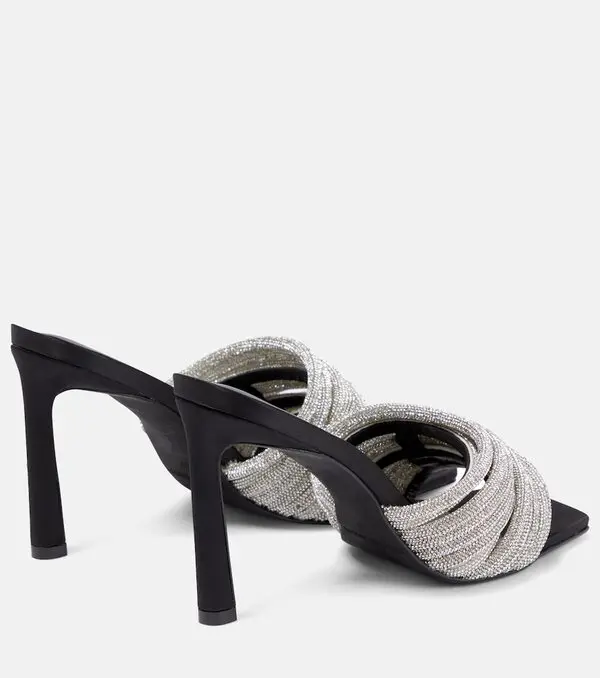 Simkhai Lena Crystal-embellished High Sandals - Multicoloured