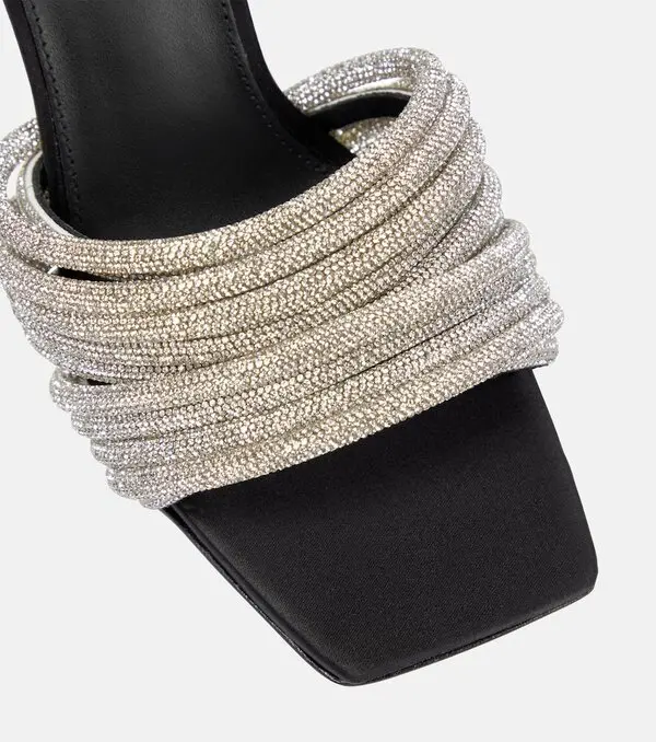 Simkhai Lena Crystal-embellished High Sandals - Multicoloured