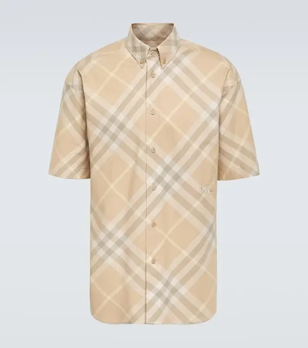 Burberry Check Cotton Shirt