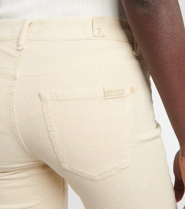 7 For All Mankind Mid-rise Flared Jeans
