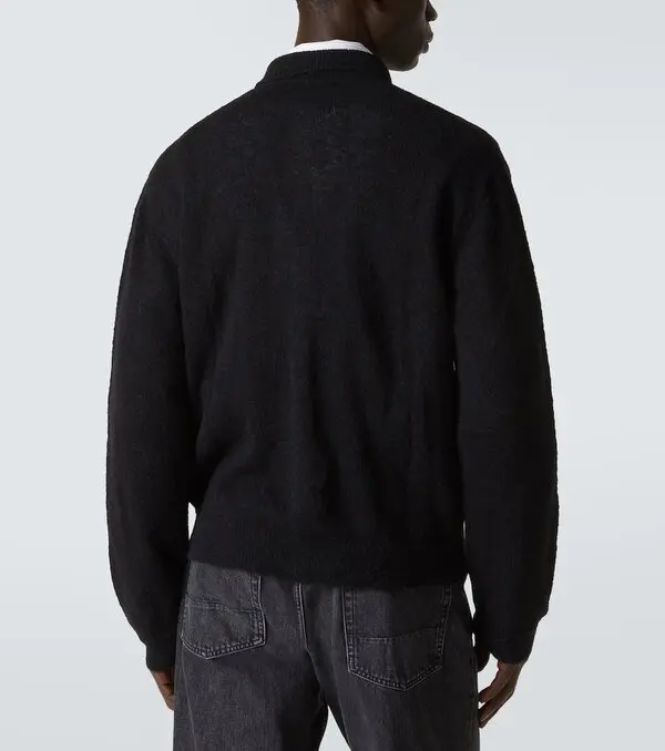 Our Legacy Alpaca-blend Cardigan - Black