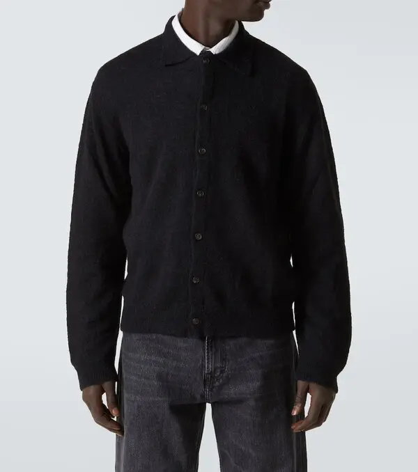 Our Legacy Alpaca-blend Cardigan - Black