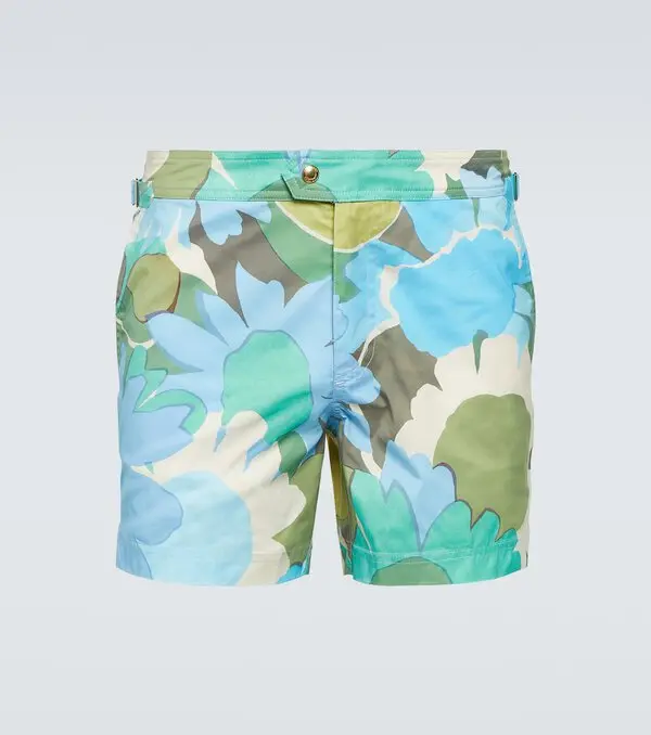 TOM FORD Floral Swim Trunks - Multicoloured