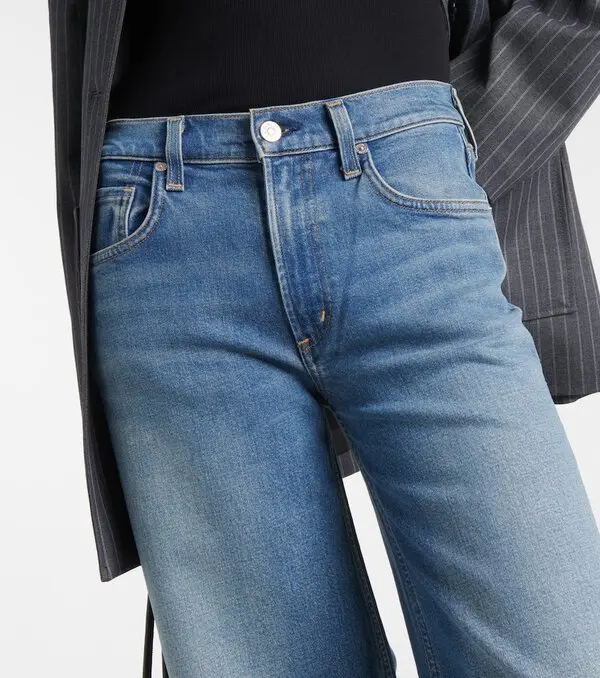 Citizens Of Humanity Loli Mid-rise Wide-leg Jeans