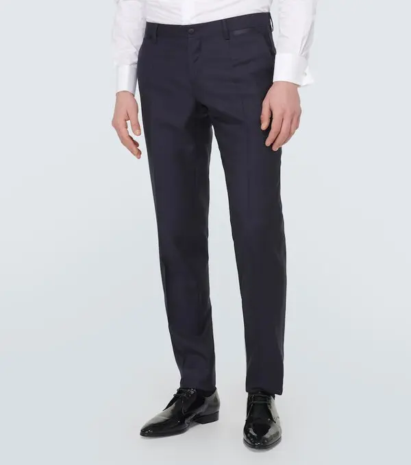 Dolce & Gabbana Wool And Silk-blend Suit