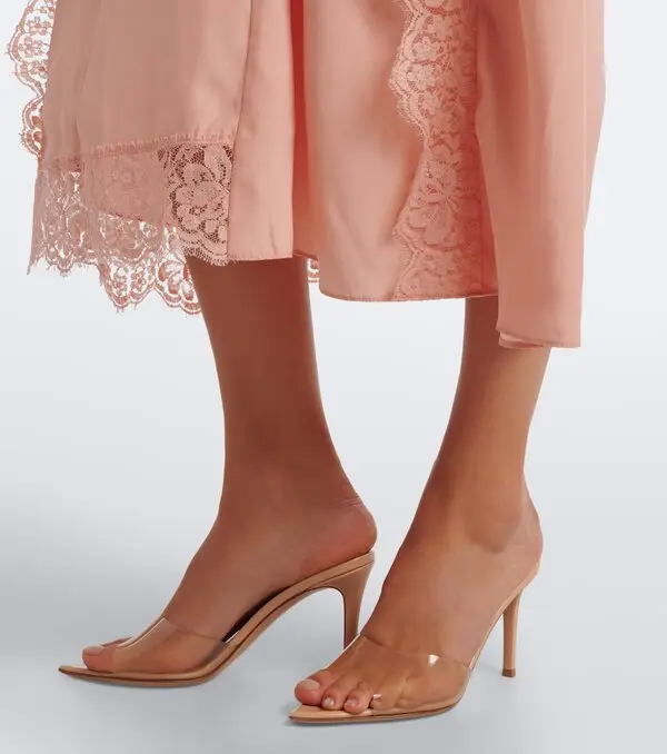 GIANVITO ROSSI Elle 85 Tpu Mules