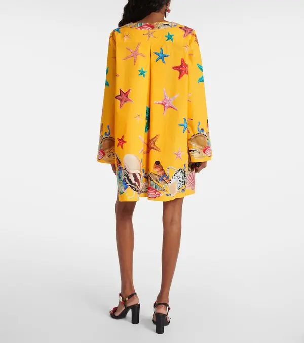Dolce & Gabbana Capri Printed Cotton Tunic