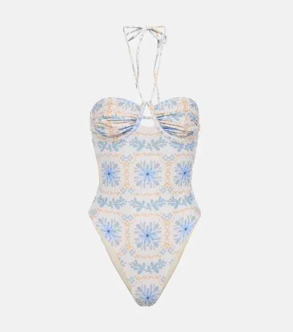 Agua Bendita Chivas Printed Swimsuit - Multicoloured