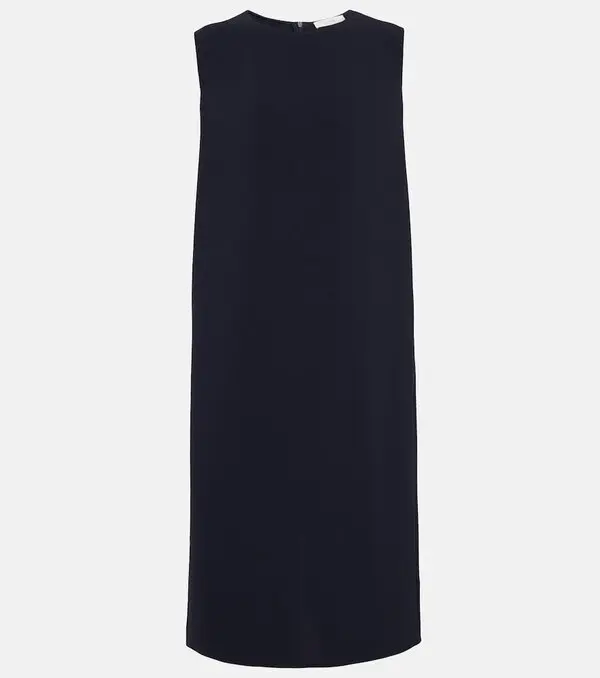 THE ROW Mirna Cady Sheath Dress - Blue
