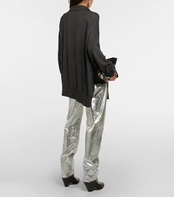 Isabel Marant Étoile Giliane Wool-blend Jersey Sweater