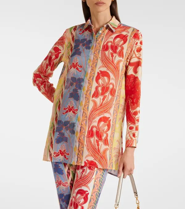 Etro Printed Cotton Shirt